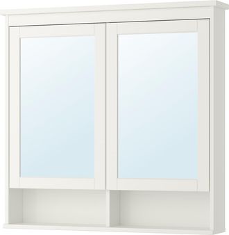 IKEA HEMNES Spiegelschrank 2 Türen