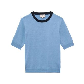 Ines De La Fressange Nova Shirt - - Knitwear - Damen - Blau - L
