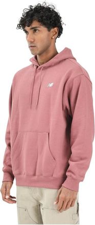 New Balance Homme, Sweatshirts et sweats &agrave; capuche, Rose, Taille: XL Sport Essentials Fleece Sweat &agrave; capuche