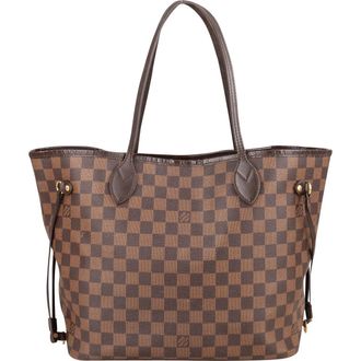 Louis Vuitton Crossbody Bags - Louis Vuitton Damier Ebene Monogram Neverfull MM S - Gr. unisize - in Braun - f&uuml;r Damen