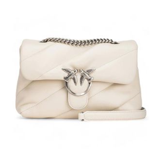 Pinko Pinko, Femme, Sacs, Blanc, Taille: ONE Size Love Puff Classic