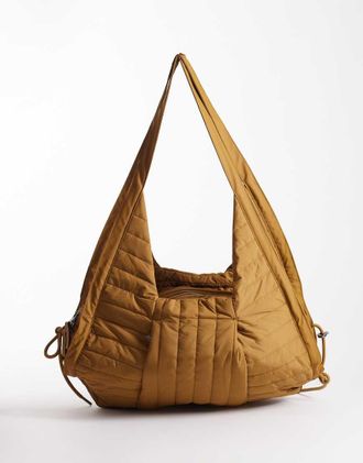 Rains 21000 Koya - Sac port&eacute; &eacute;paule matelass&eacute; imperm&eacute;able - Marron-Brown