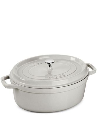 Staub cocotte Oval Cocotte (31 cm) - Blanc
