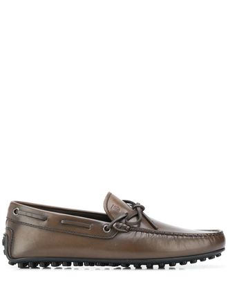 Tod's mocassins City Gommino - Marron