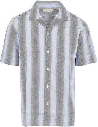 Dries Van Noten Chemise - Bleu Clair