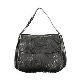 Desigual Embossed Paisley Hobo Bag - - Bags - Damen - Schwarzk - ONE SIZE