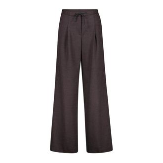 Nine In The Morning Eldara V38 Weite Hose - - Trousers - Damen - Braun - W27
