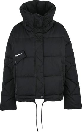 OOF Wear Femme, Vestes, Noir, Taille: 40 FR Piumino Coat