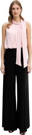 Joseph Ribkoff Femme, Combinaisons et Ensembles, Multicolore, Taille: 46 FR Combinaison &agrave; jambes larges avec papillon au cou