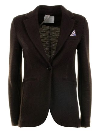 Circolo 1901 blazer à simple boutonnage - Marron