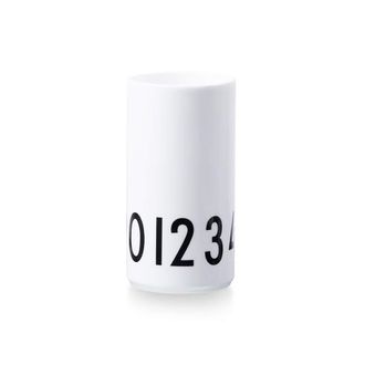 DESIGN LETTERS Porzellanvase, Feines Knochen China, Wei&szlig;, One Size