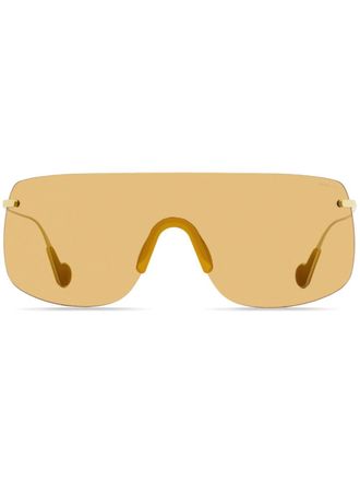 Moncler Electra Shield-Sonnenbrille - Gold