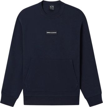 A|X Armani Exchange Homme, Sweatshirts et sweats &agrave; capuche, Bleu, Taille: XL SweaT-shirt Enti&egrave;rement Zipp&eacute;