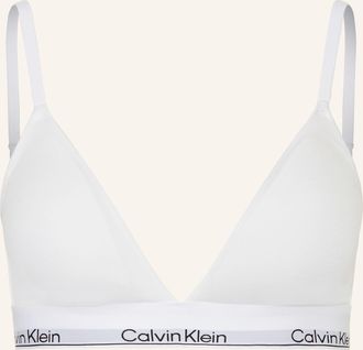 Calvin Klein Triangel-Bh Icon Cotton Modal weiss