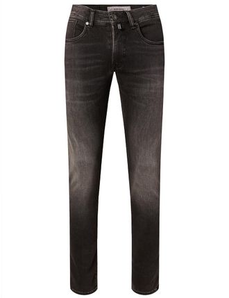 Pierre Cardin Herren Jeans Antibes Futureflex | M&auml;nner Hose | Slim Fit | Used Washed | Black Used Buffies 9814 | 31W - 32L