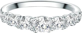 Trilani Ring - Sterling Silber Ring Zirkonia - Gr. 47 - in Silber - f&uuml;r Damen