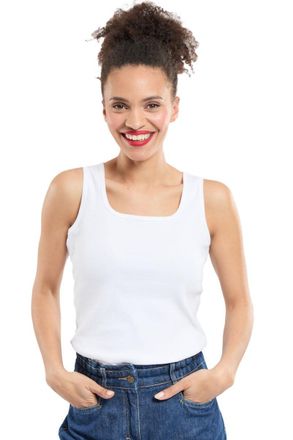 Armor Lux Damen Tanktop Mousterlin aus Baumwolle Pullover, weiß, XXX-Large