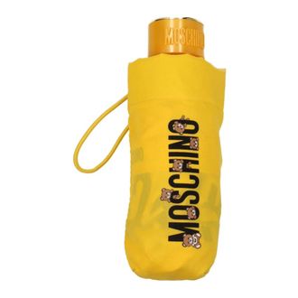 Moschino Supermini Regenschirm - - Accessories - Damen - Gelb - ONE SIZE