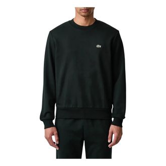 Lacoste SweaT-shirt en molleton coupe classique - Homme - Sweatshirts et sweats &agrave; capuche - Vert - Taille: M