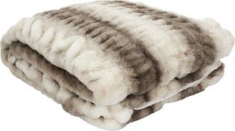 The Home Deco Factory Luxusdecke aus Fellimitat, 140 x 200 cm