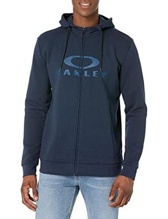 Oakley Bark Fz Hoodie 2.0 Maillot de survêtement, Fathom/Poséidon, Large Homme