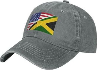 Generic Casquettes De Golf Drapeau De LAm&eacute;rique Et De La Jama&iuml;que S&eacute;chage Rapide Casquette Trucker Anti-Soleil Visiere pour Cyclisme Sports Les Saisons