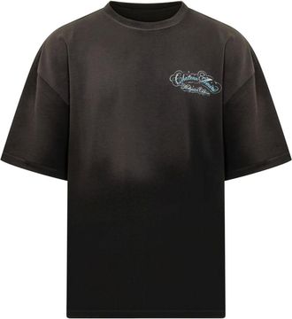 Amiri Homme, Tops, Noir, Taille: XL Script Tee