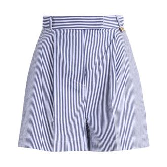 Elisabetta Franchi Femme, Shorts, Bleu, Taille: 42 FR Short Shorts