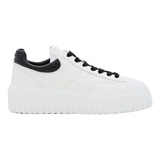 Hogan Femme, Chaussures, Blanc, Taille: 38 1/2 EU H-Stripes Baskets
