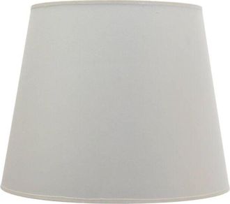Licht-Erlebnisse Licht-erlebnisse - Abat-jour en tissu &eacute;cru au design classique pour lampadaire avec culot E27 &Oslash;38cm H:35cm - Ecru