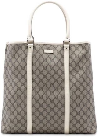 Gucci Shopper - GG Supreme Joy Vertical Tote - Gr. unisize - in Braun - f&uuml;r Damen