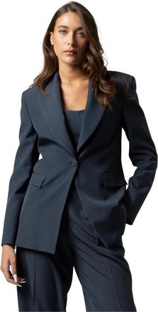 Kocca Femme, Vestes, Bleu, Taille: 44 FR Blazer Veste Chic Professionnel