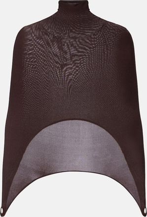 Alaia Ala&iuml;a Top aus einem Seidengemisch