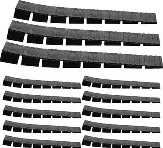 NUOBESTY 50 St&uuml;ck Verstellbare M&ouml;bel Nivellierf&uuml;&szlig;e aus Robustem Hartplastik rutschfeste Schrank und Tischbeine f&uuml;r Unebene B&ouml;den M&ouml;belkeile f&uuml;r Zuhause und B&uuml;r