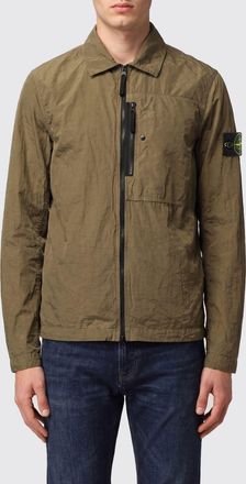 Stone Island Hemdjacke aus recyceltem Econyl-Nylon mit Rei&szlig;verschluss
