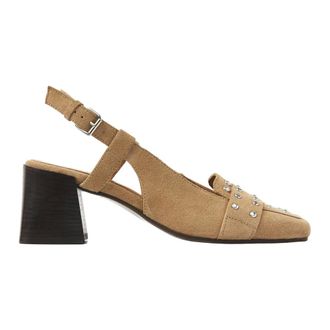 VIA VAI Femme, Chaussures, Beige, Taille: 36 EU Laine Julia Slingback