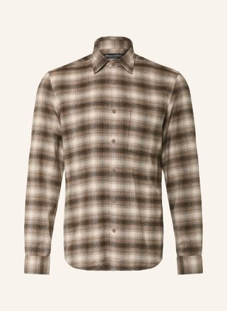 Marc O'Polo Marc Opolo Flanellhemd Regular Fit braun