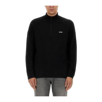 HUGO BOSS Pull Col Roul&eacute; Perform-X - Homme - Pulls - Noir - Taille: XL