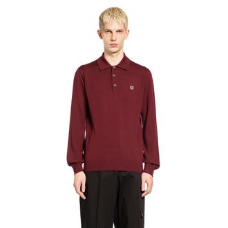 Fendi Wool Polo Shirt