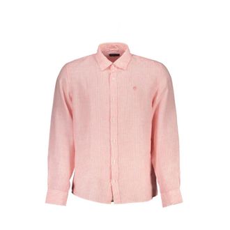North Sails Rosa Leinenhemd - - Shirts - Herren - Rosa - M
