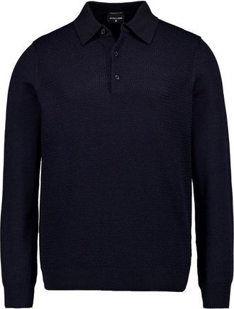 Strellson Herren Pullover blau unifarben