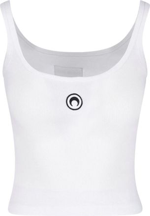 Marine Serre Tank Top Logo Moon
