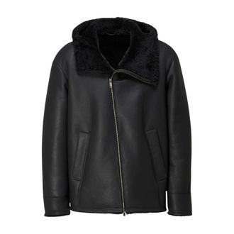 VSP Vsp, Homme, Vestes, Gris, Taille: L Oscar Shearling Jacket