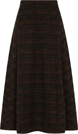 Ni&ugrave; 410 J210 Cote Maxirock - - Skirts - Damen - Braun - L