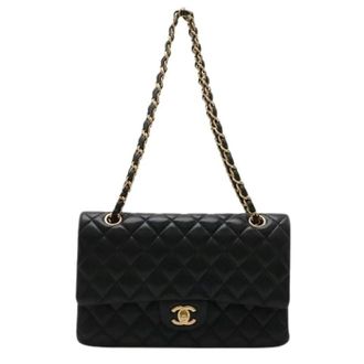 Chanel Pre-owned Matelasse Lammleder Umh&auml;ngetasche - - Pre-owned - Damen - Schwarzk - ONE SIZE
