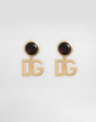 Dolce & Gabbana Logo Clip Earrings - Frau Bijoux Gold Metall Onesize