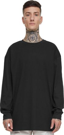 Urban Classics Herren Sweatshirt Organic Boxy Rib Longsleeve, Oversized Sweatshirt f&uuml;r M&auml;nner, Bio-Baumwolle, erh&auml;ltlich, Gr&ouml;&szlig;en S-XXL