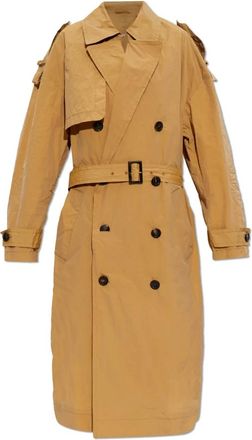 Dsquared2 Femme, Manteaux, Beige, Taille: 34 FR Over Trench Coat