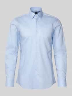 HUGO BOSS Slim Fit Businesshemd aus reiner Baumwolle Modell HANK
