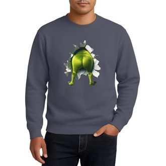 Generic Le Grinch Pull De Noel Homme Deguisement 2025 Sweats Pulls Vetement The Femme Drole Sweater Noel Moche col Rond Adulte Sweat Christmas Costume Sweatsh